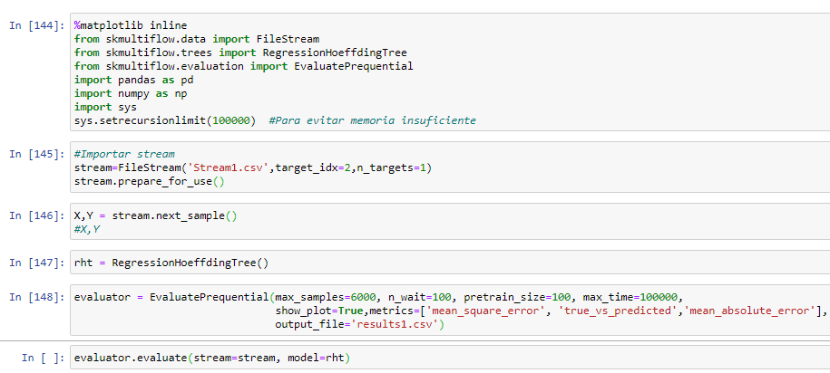 Prequential Evaluation - IndexError: index 0 is out of bounds for axis 0 with size 0 · Issue ...