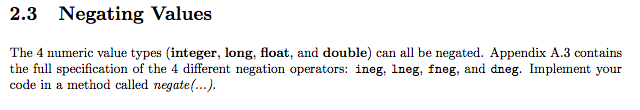 Question 5: Finish the implementation of the negate() | Chegg.com