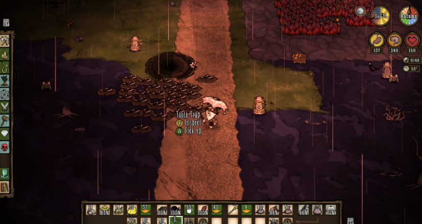 How should I use tooth traps? : r/dontstarve