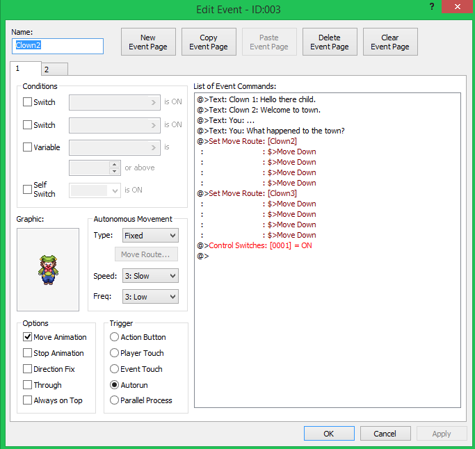 NPC Stops Moving | RPG Maker Forums