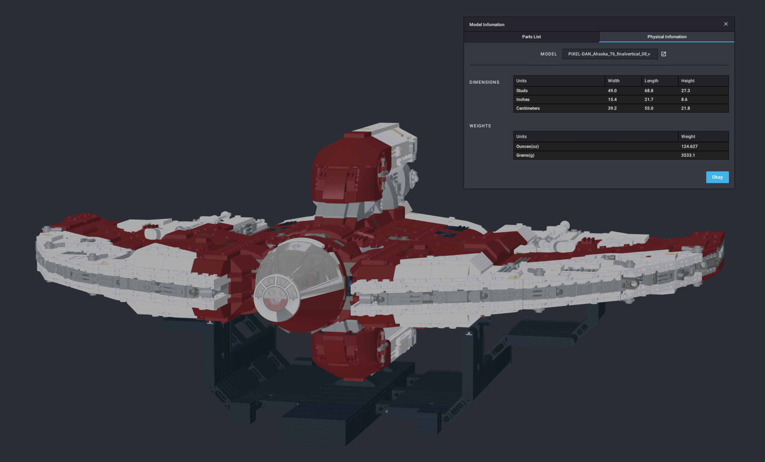 LEGO MOC PiXEL-DANs - T6 - Shuttle Horizontal Stand by PiXEL-DAN ...