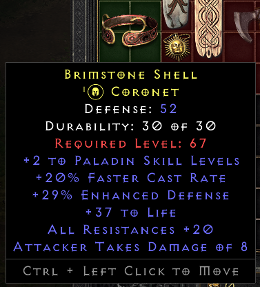 Paladin Circlets - Topic - d2jsp