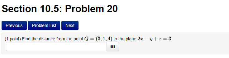 Solved Section 10.5: Problem 20 Previous Problem List Next | Chegg.com