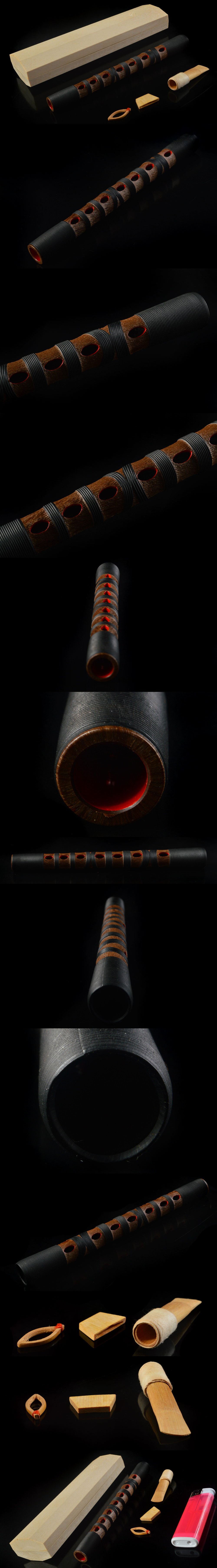 代購代標第一品牌－樂淘letao－【雲】某コレクター買取品 時代和楽器 篳篥 ひちりき 全長18cm 箱付 古美術品(雅楽能楽龍笛)BA4364 OTm2dbg9