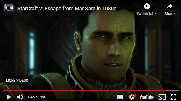 Matt Horner in StarCraft 2 alpha (from the BlizzCon 2007 demo) : r ...