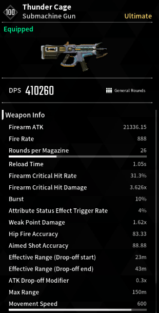 THUNDER CAGE 540K DPS :: The First Descendant General Discussions