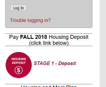 Help with Submitting the Housing Deposit : r/Temple
