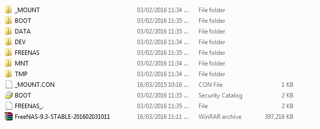 Help! Cant find the .img file in FreeNAS : r/freenas