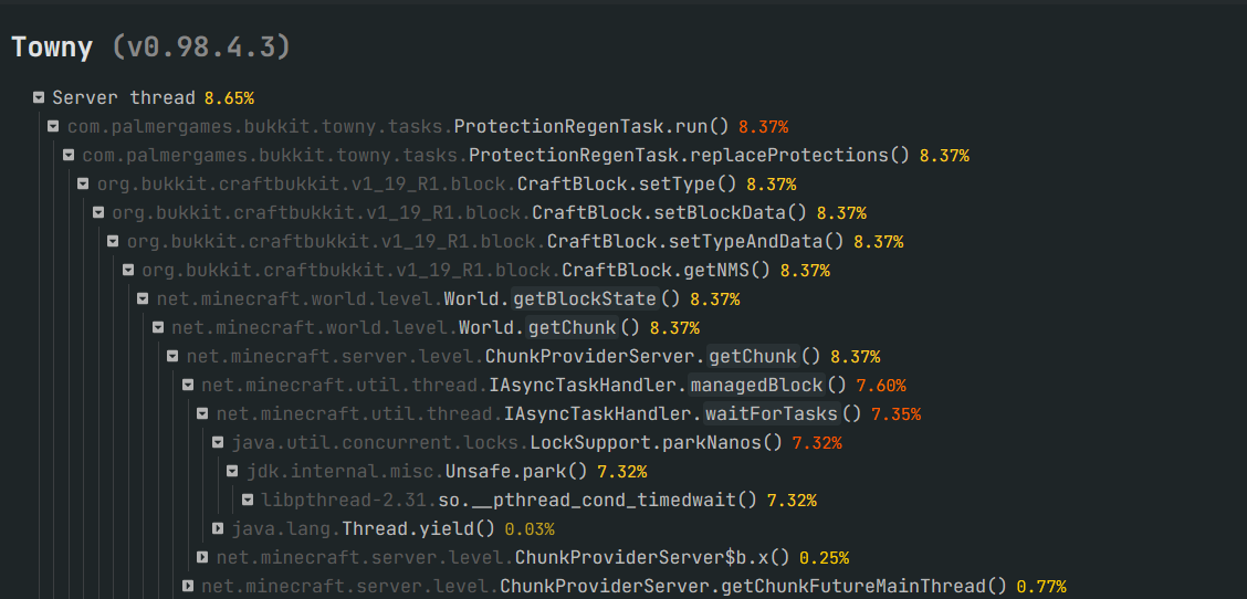 Suggestion Async Chunk Loading For Regen Tasks On Paper Servers · Issue 6337 · Townyadvanced 