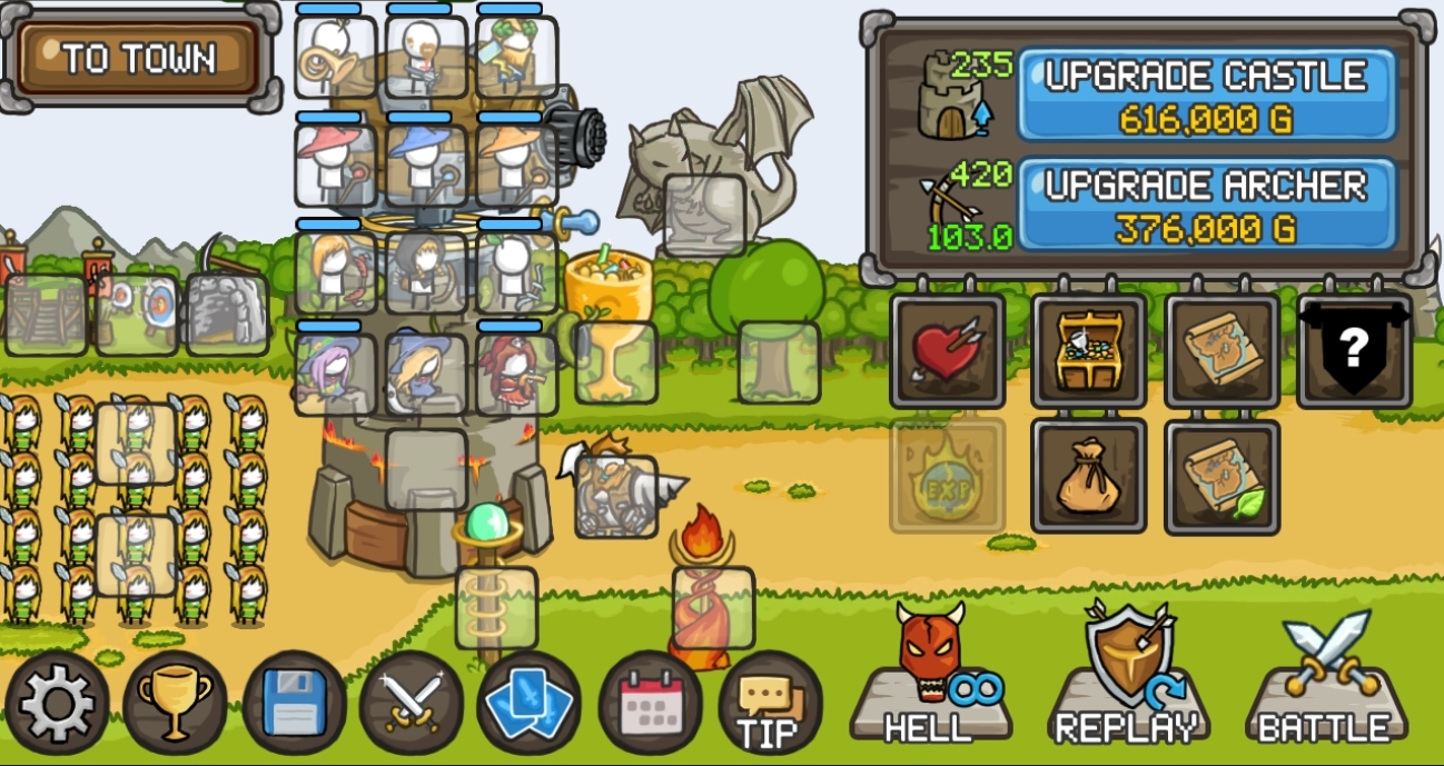 Still pretty new, any tips on the build? : r/GrowCastle