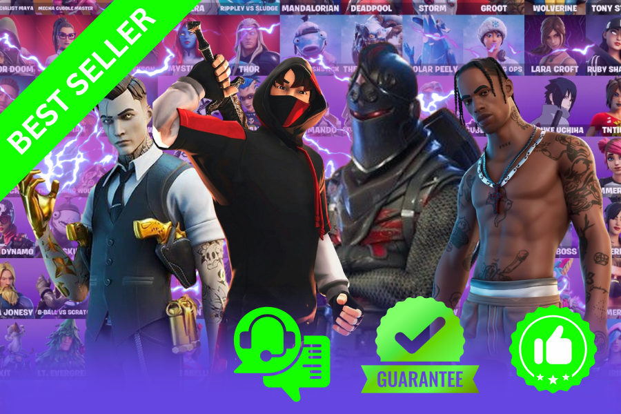 🟢Fortnite - OG STW 80 Skins | Slammin' Bass | Shadow Vox | Ver - EpicNPC