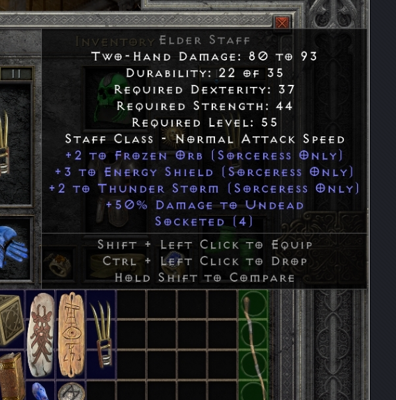 +3 Es +2 Ts Memory Base (nova Sorc) - Topic - d2jsp