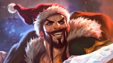 SANTA DRAVEN FLAIR WHEN?! : r/Draven