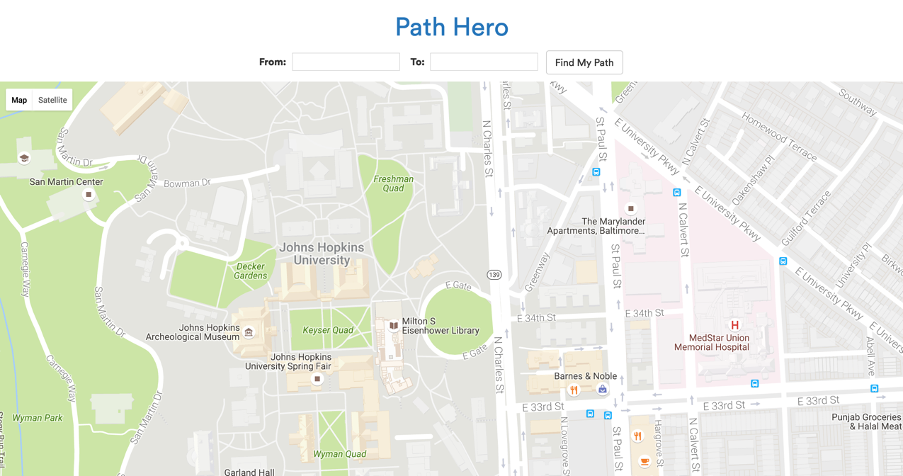 GitHub - andrewwong97/path-hero: Path Hero helps you find the fastest ...