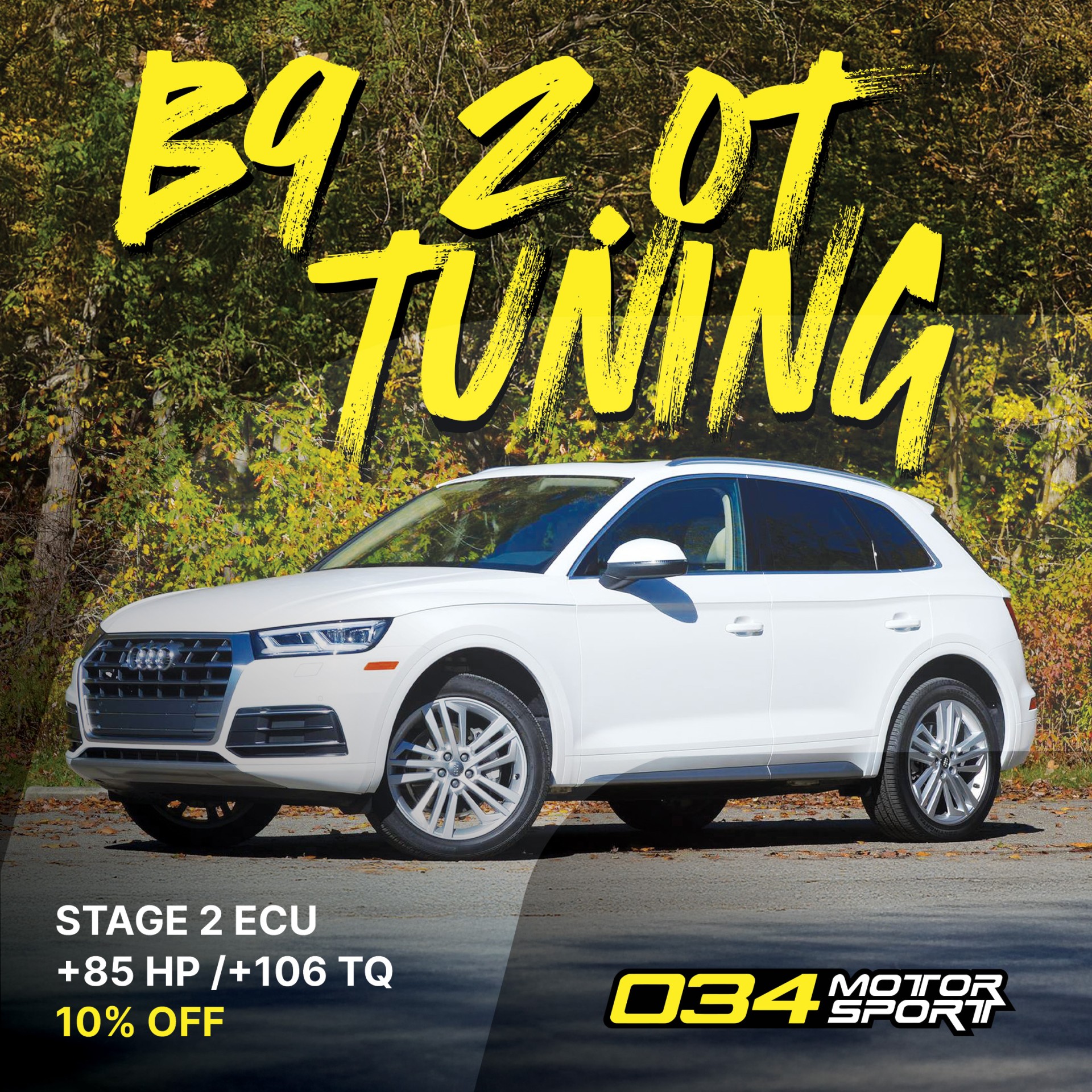 034 Dynamic+ Stage 2 ECU Software for B9/B9.5 Q5 is Now Available!