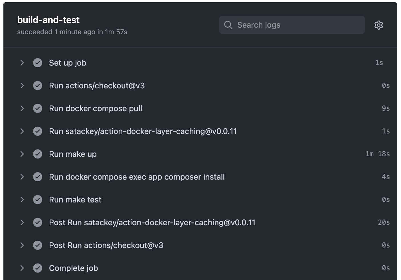 Github Tekihei2317docker Laravel Ci Layer Caching Github Actionsでのlaravel On Dockerのテストを 4565