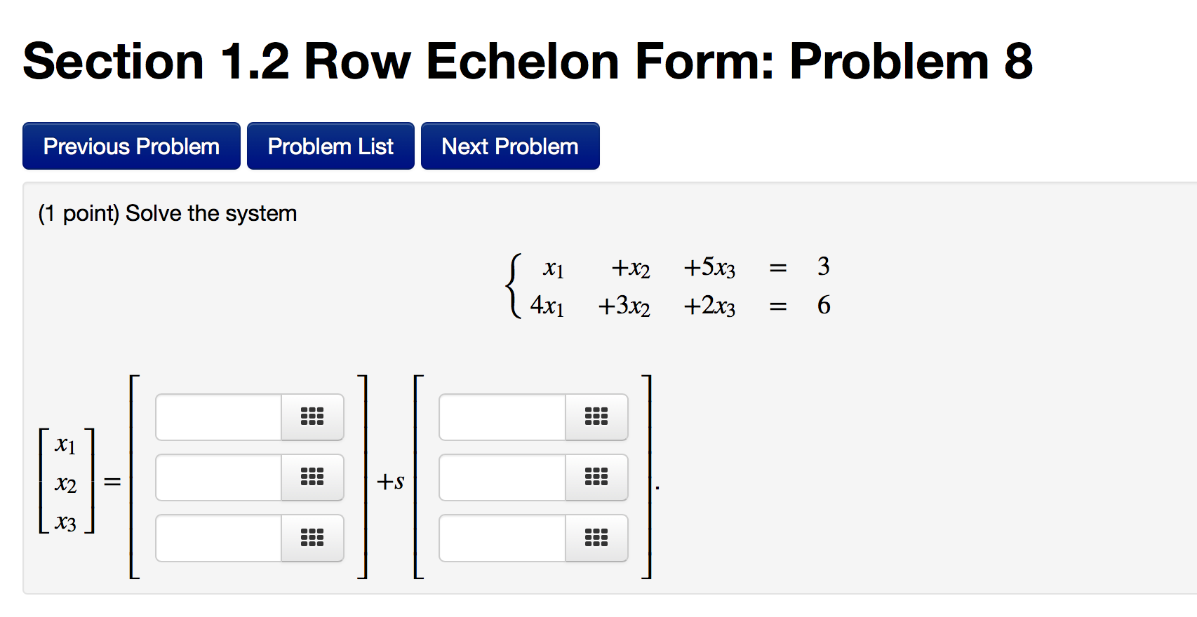Echelon Form Calculator