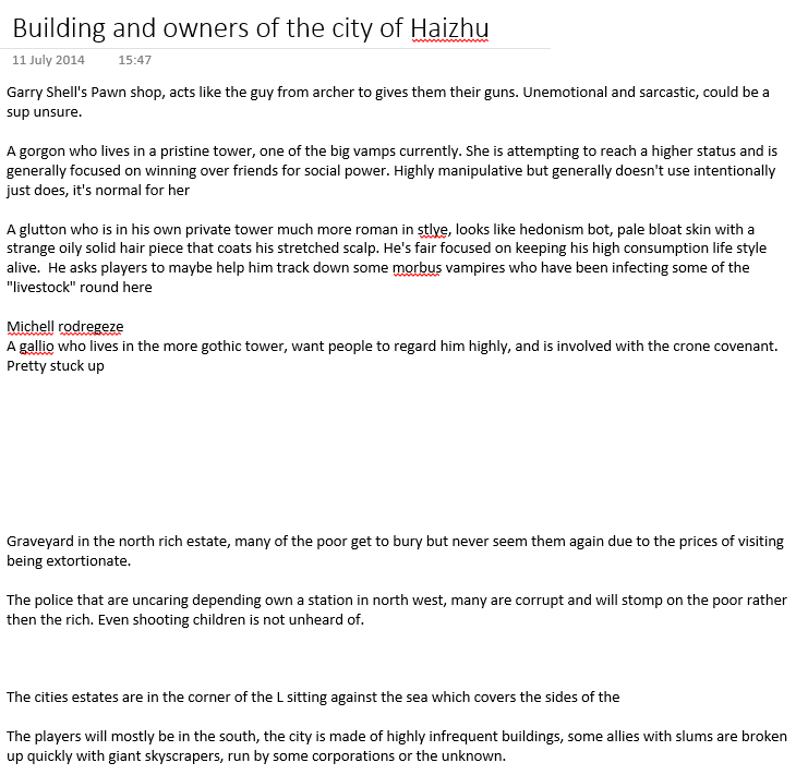 What exactly are GM notes suppose to look like? : r/Pathfinder_RPG