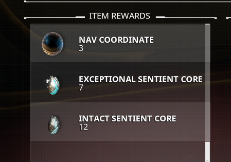 PSA: farming sentient cores on lua works too if you're tired of plains ...