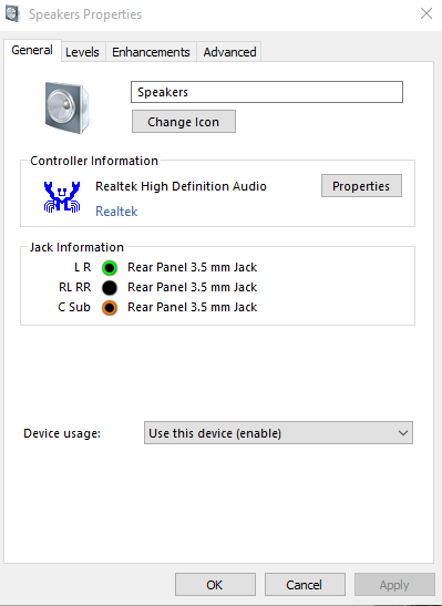 Rear surround not working in Windows 10 - Audio - Linus Tech Tips