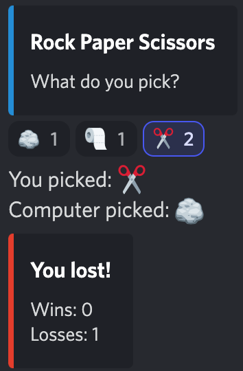 GitHub - clxrityy/discord-rock-paper-scissors: Play rock paper scissors against a discord python ...