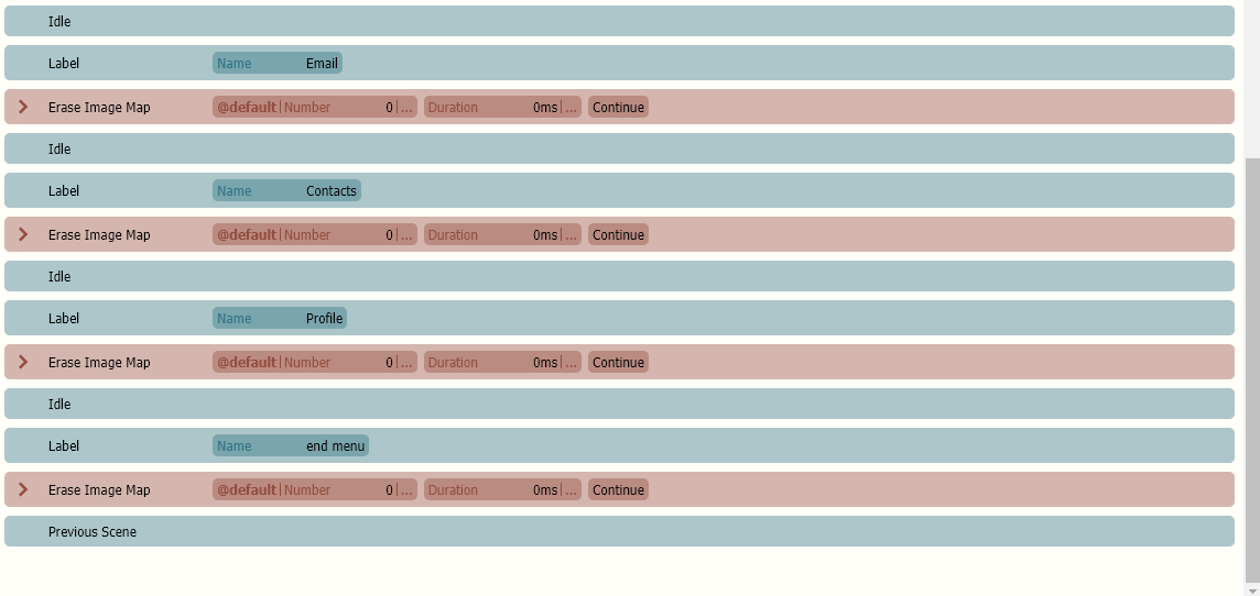 Custom In-game Menu Trouble :: Visual Novel Maker General Discussion
