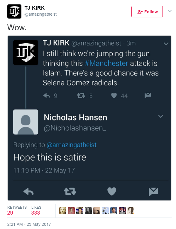 The Amazing Atheist / TJ Kirk / Thomas James Kirk / Terroja Kincaid ...