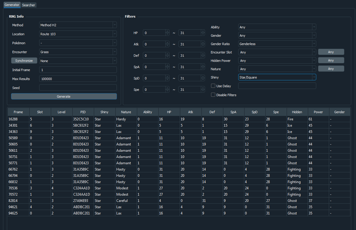 Trouble hitting early shiny frame after SR in Pokémon emerald on ...