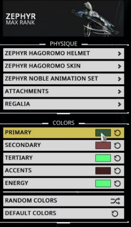 [Outfit][Zephyr] A bird of the forest. : r/WarframeRunway