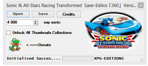 [v1][ Sonic & All-Stars Racing Transformed Save Editor ][TEAM-XPG ...
