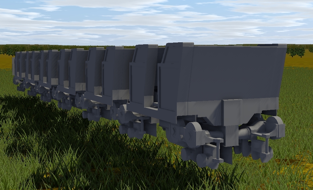 How is my attempt at RMC trains so far? The design isn’t done yet, but ...