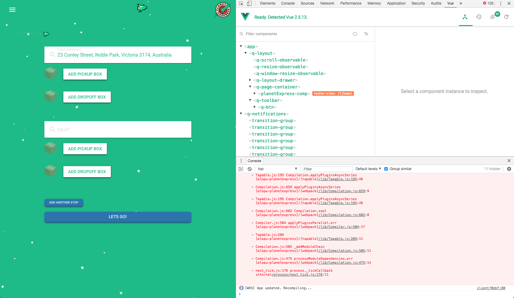 Please suggest the easiest technologies to use to create a database-driven app (web/desktop) : r ...
