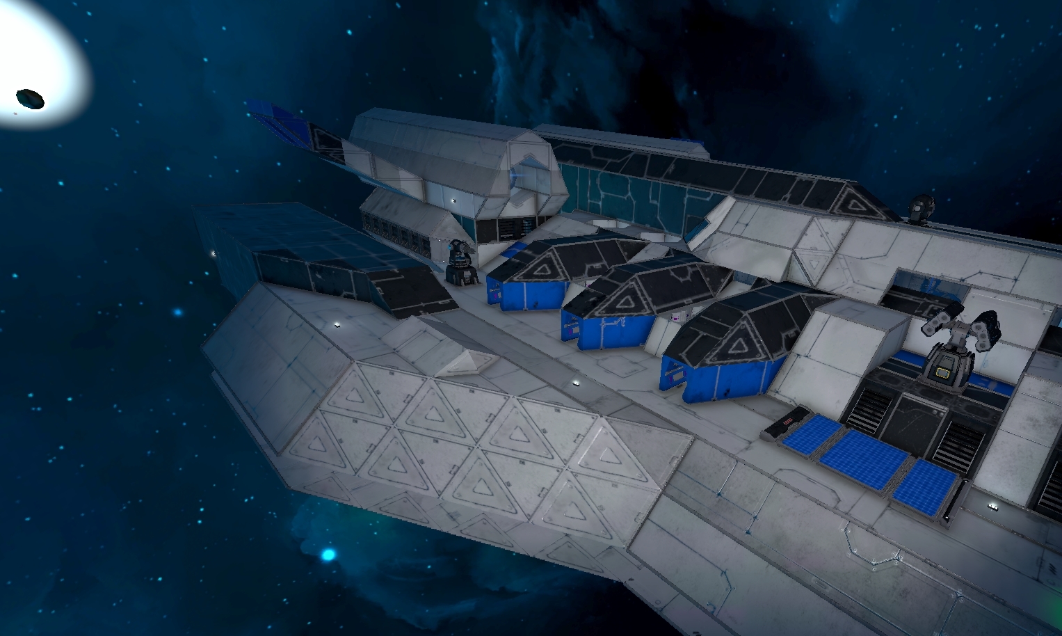 I like what the new blocks/textures did to some of my ships. : r ...