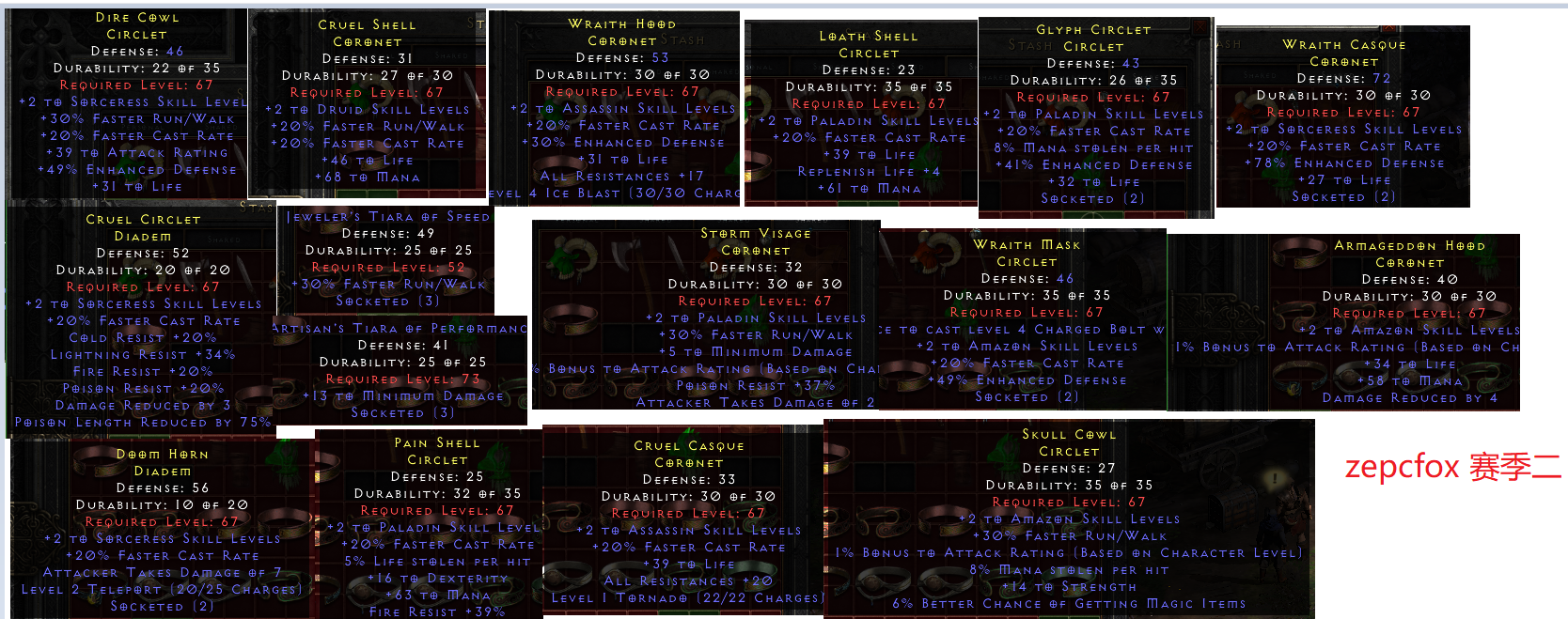 Xh23 Circlets Profit Pack - Topic - d2jsp