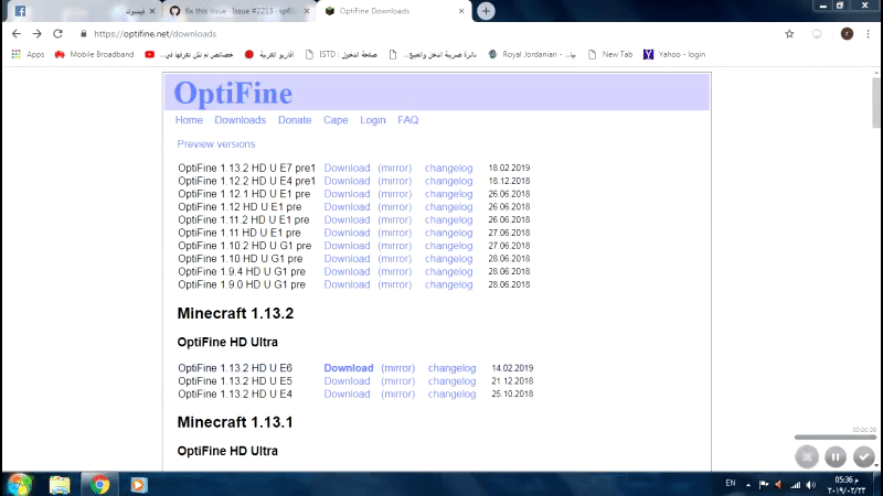 fix this issue · Issue #2213 · sp614x/optifine · GitHub