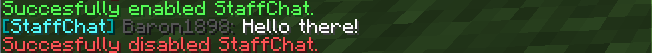 Basic Staff Chat | SpigotMC - High Performance Minecraft Software
