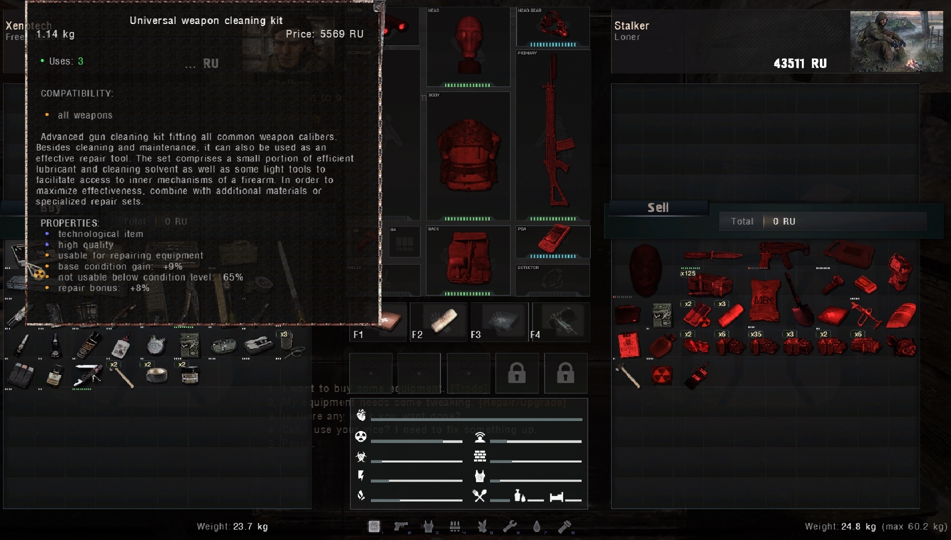 How to beat Greedy Merchant prices :P Thread - S.T.A.L.K.E.R. Anomaly ...