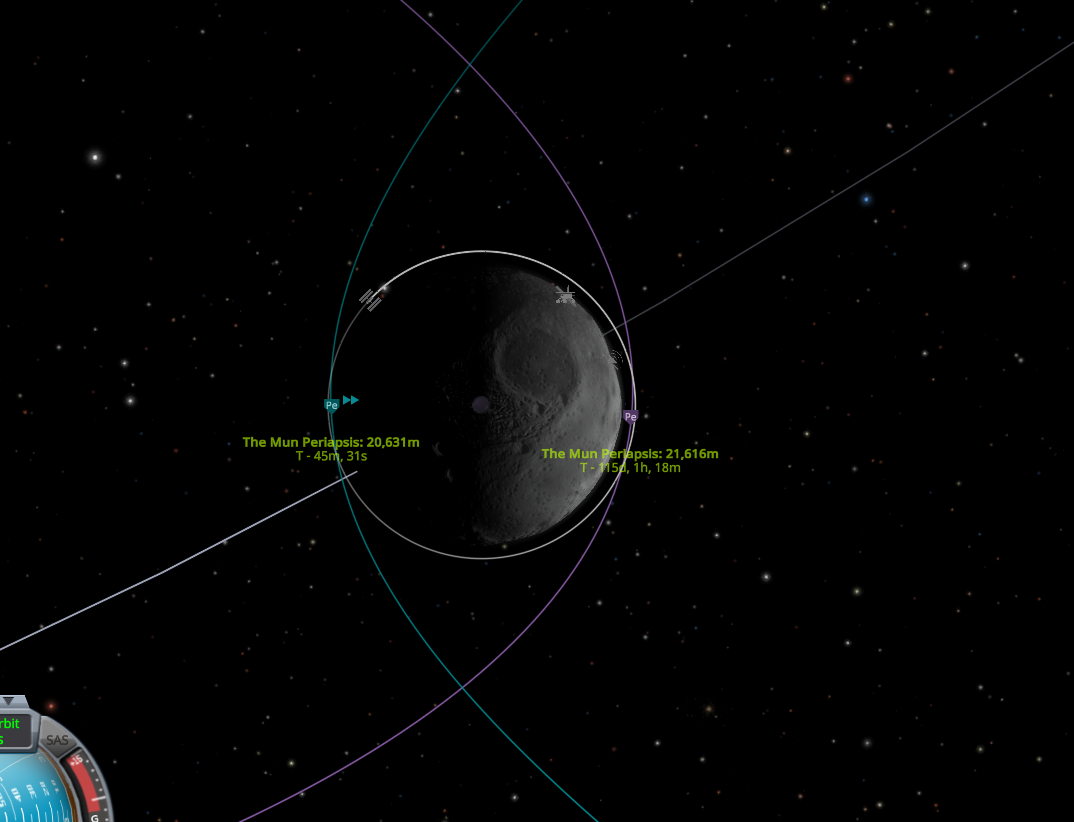 This satisfying looking orbital projection. : r/KerbalSpaceProgram