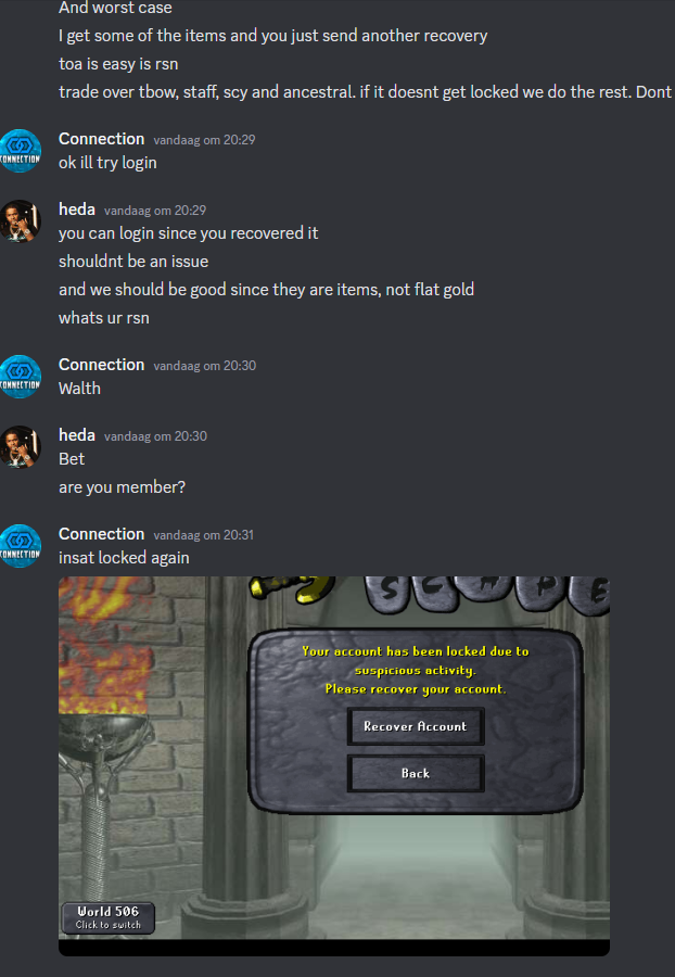 Connection 5b osrs scam | Sell & Trade Game Items | OSRS Gold | ELO