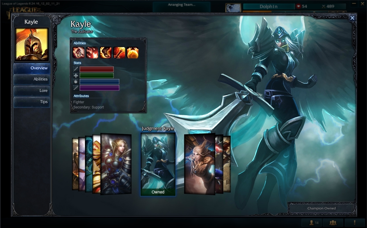 Who else here has the Judgement Kayle skin and what rank are you? : r ...