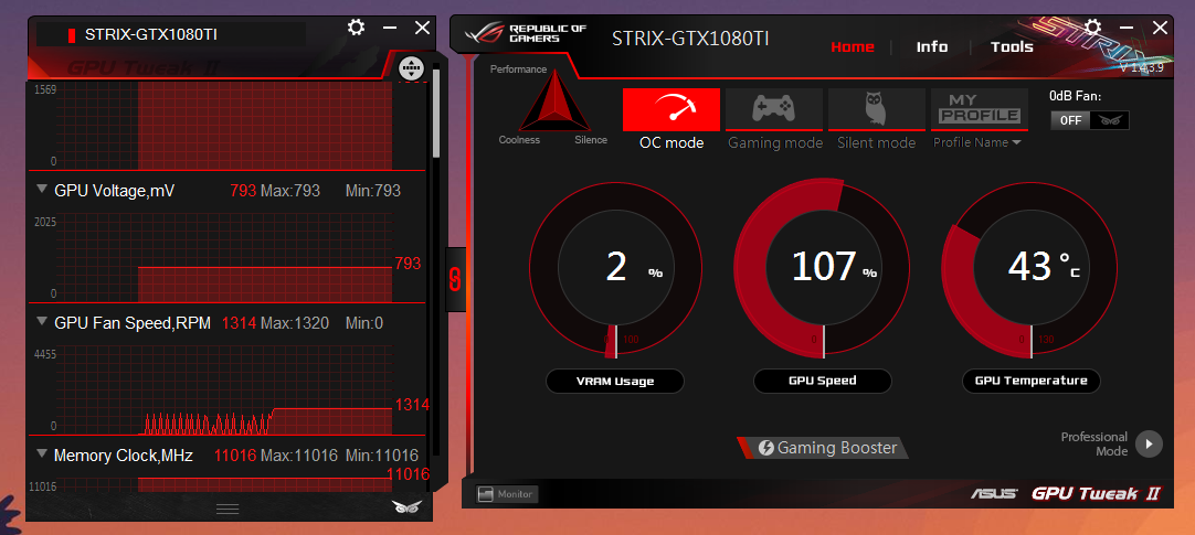 Asus 1080TI Strix fan juggling : r/nvidia