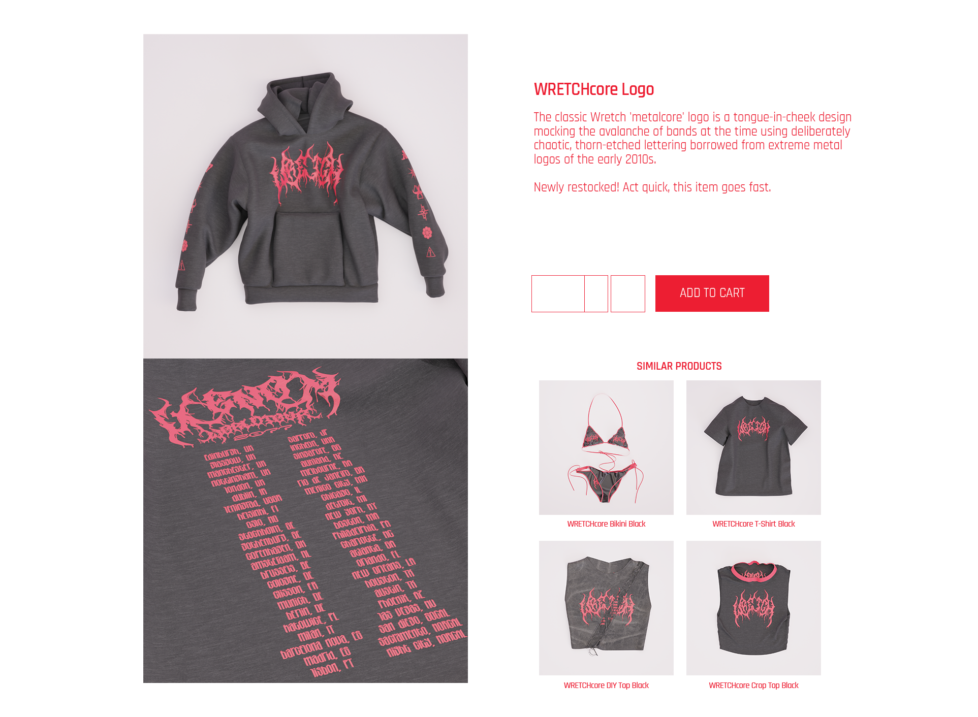The WRETCHVERSE - Wretch Merch - Clothing and Items and more at ...