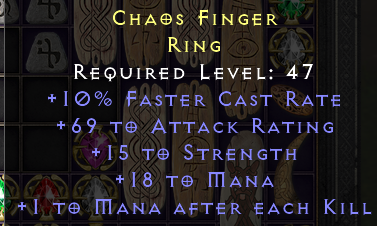 Iso: Nice Caster Fcr Ring - Topic - d2jsp