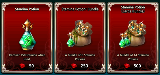 PSA: Guild Stamina Pot sale ending soon (back to 300 points) : r/Kings_Raid