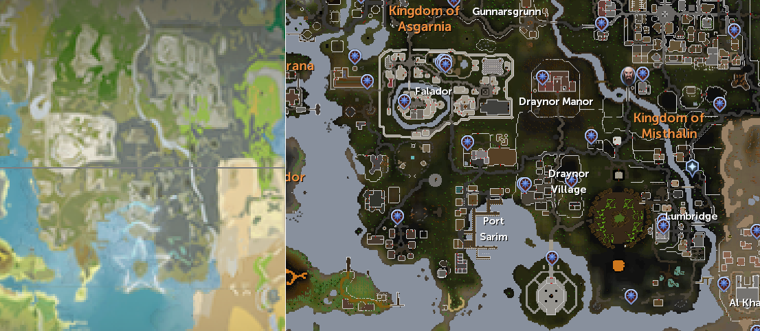 star symbol on the lodestone gielinor "globe" : r/runescape