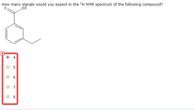 Solved How many signals would you expect in the 1H NMR | Chegg.com