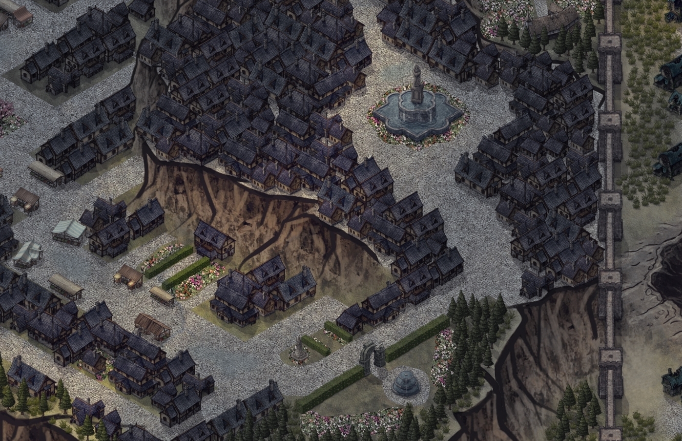 Remade my first city : r/inkarnate