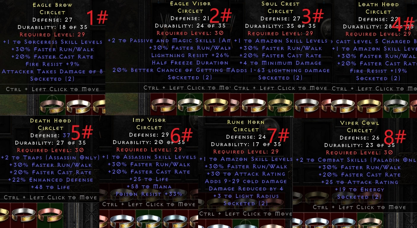 Lld Circlets - Topic - d2jsp