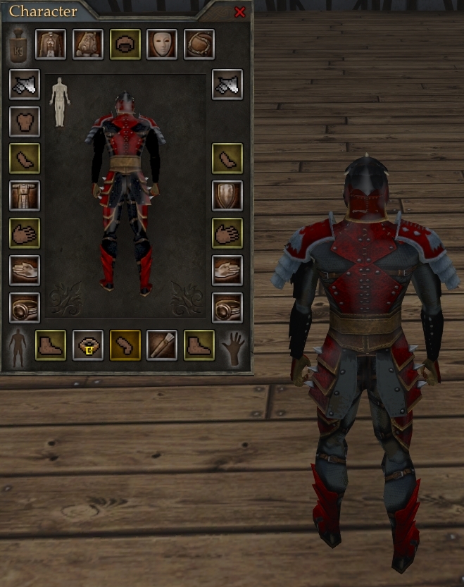 dyed armour looks like.., looks terrible after update - Client Bugs - Wurm Online Forum