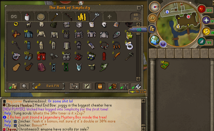 Selling Sapphire Donator ($1000) Simplicity maxed account and Extreme ...